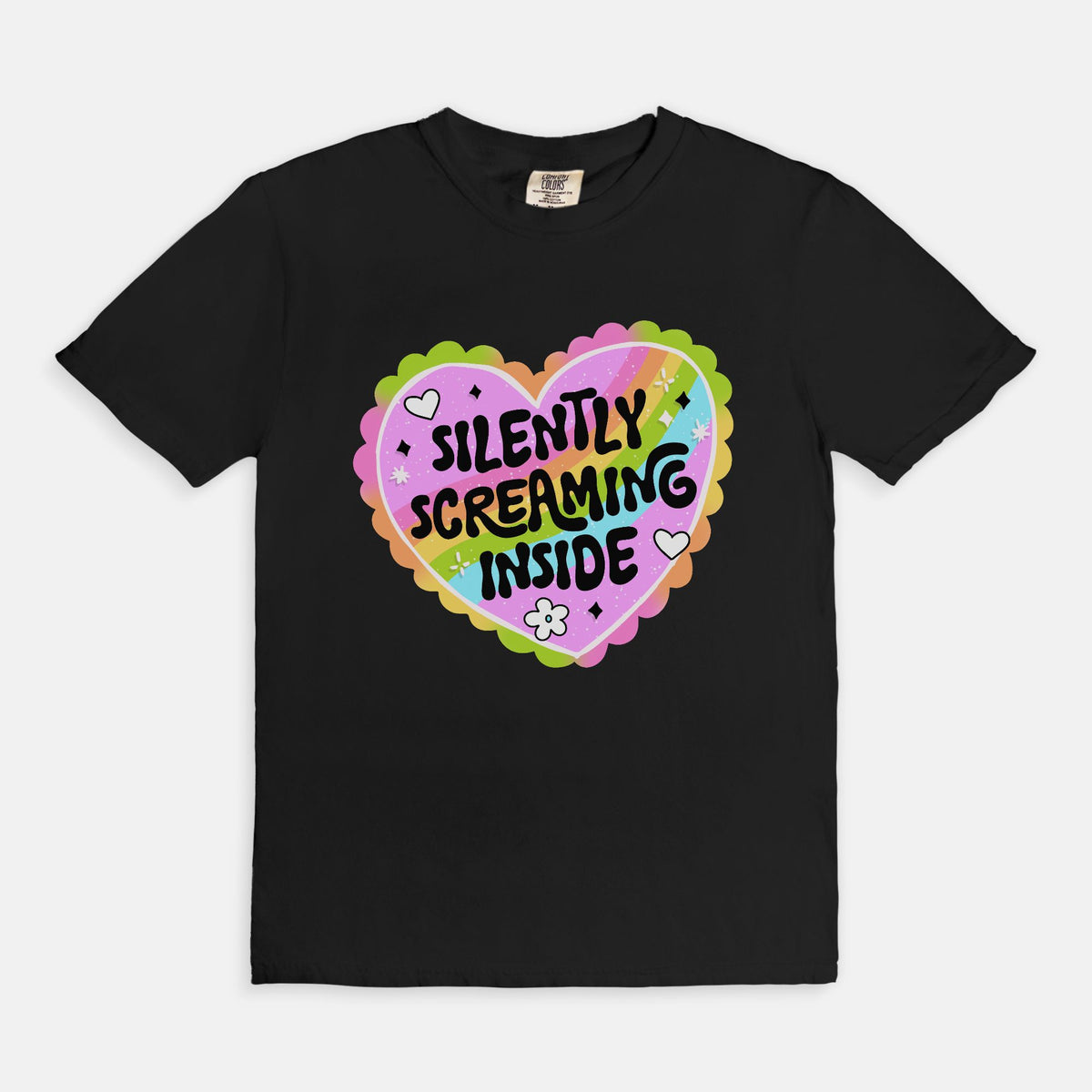 Silently Screaming Inside Tee – UntamedEgo LLC.