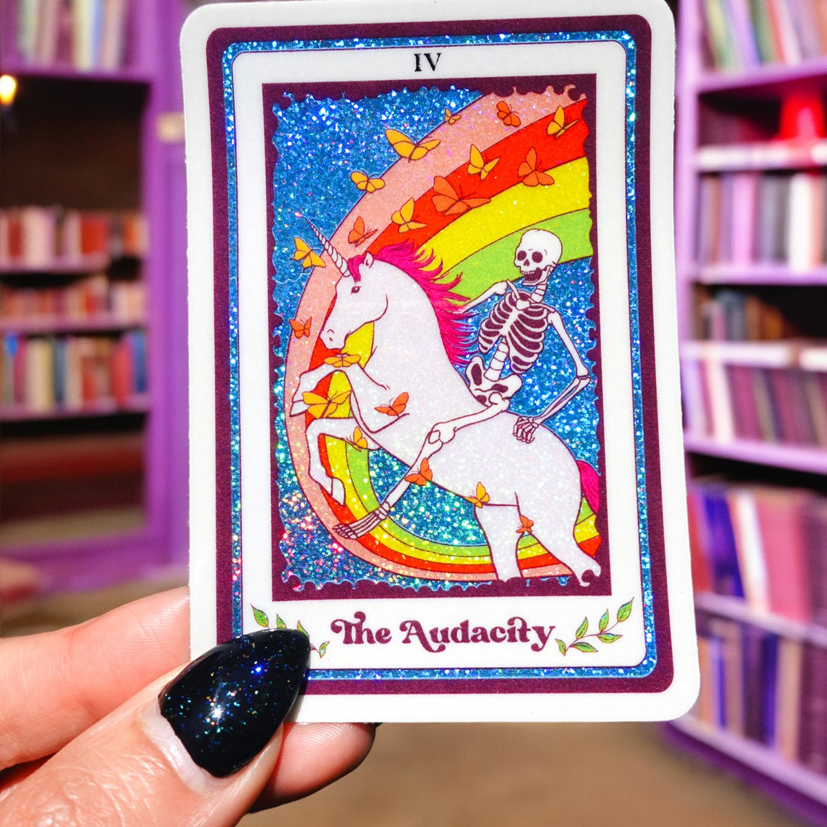 The Audacity Tarot Sticker – UntamedEgo LLC.