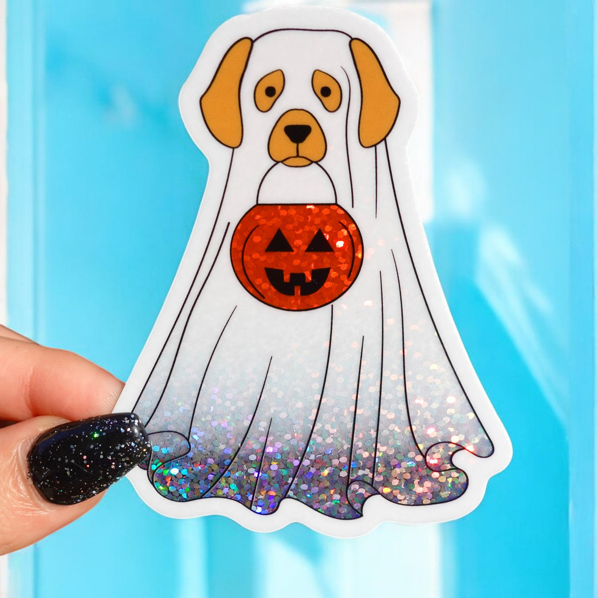 Trick Or Treat Doggy Sticker – UntamedEgo LLC.