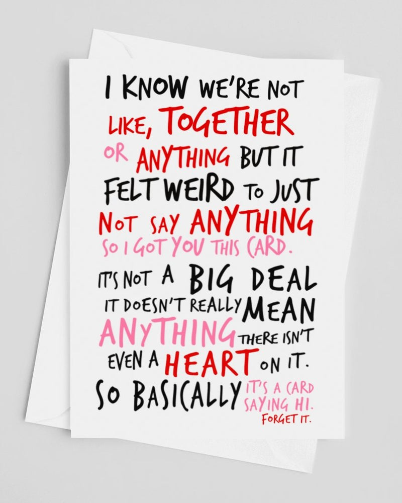 Awkward Greeting Card - UntamedEgo LLC.