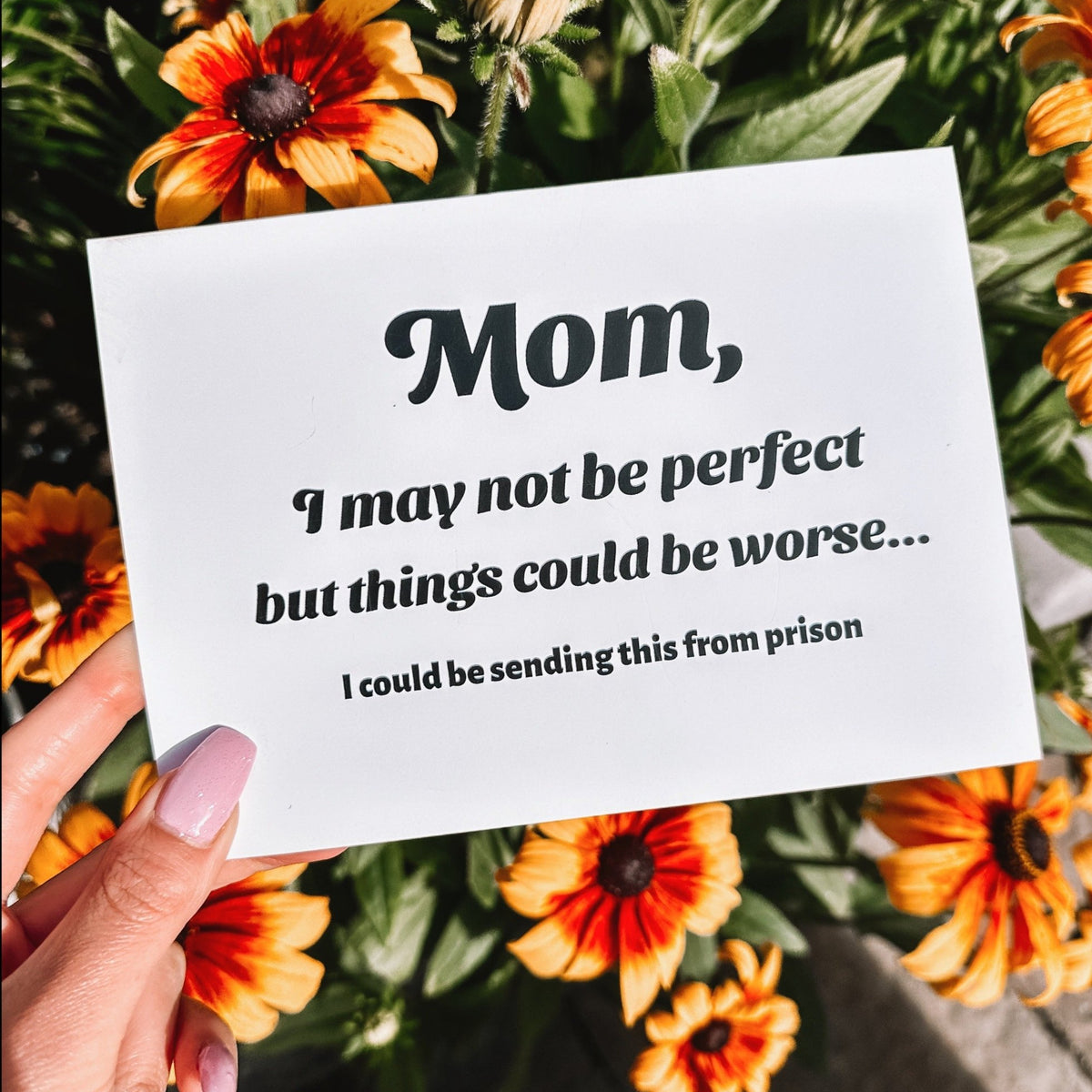 Funny Mom Prison Card - UntamedEgo LLC.