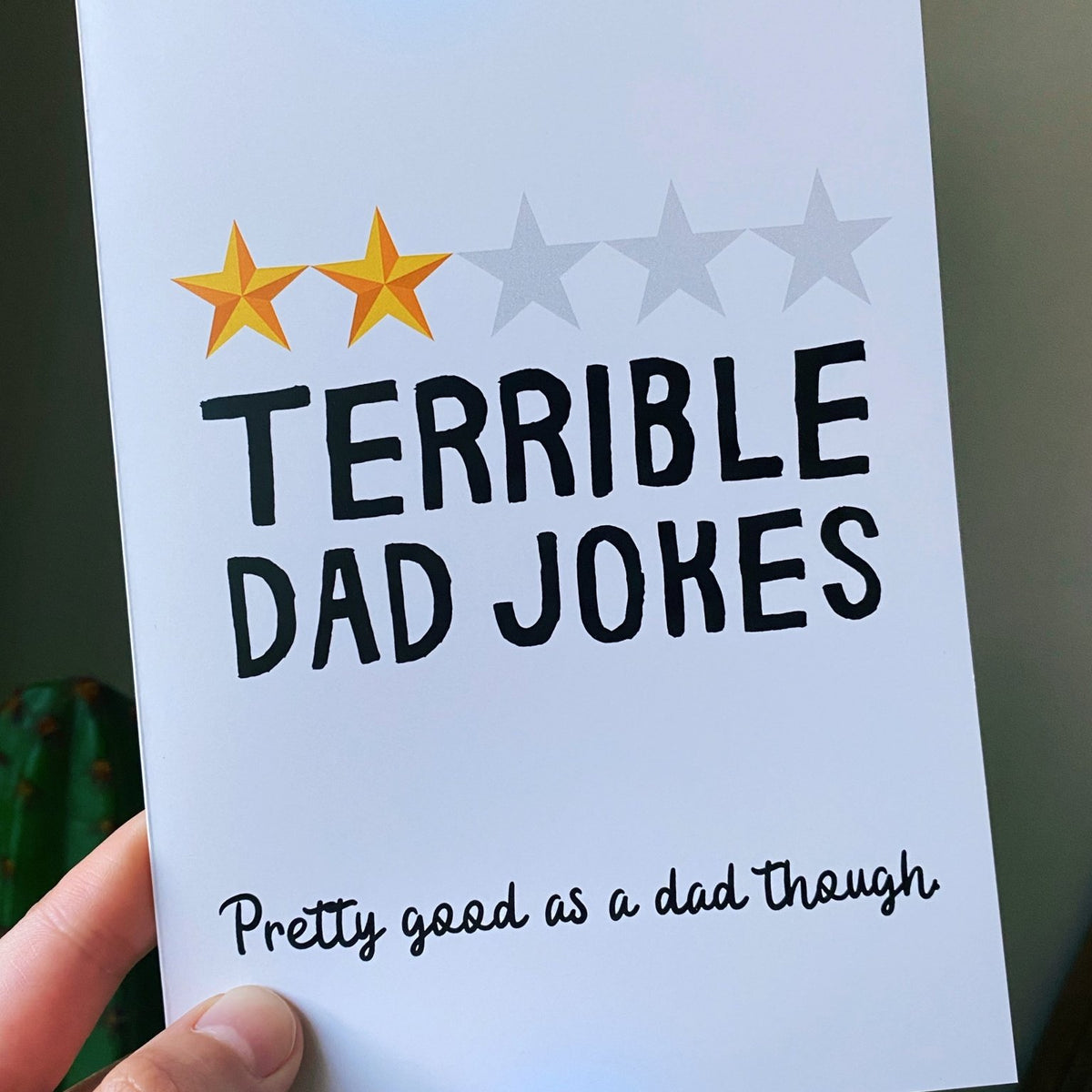 Terrible Dad Jokes Card - UntamedEgo LLC.