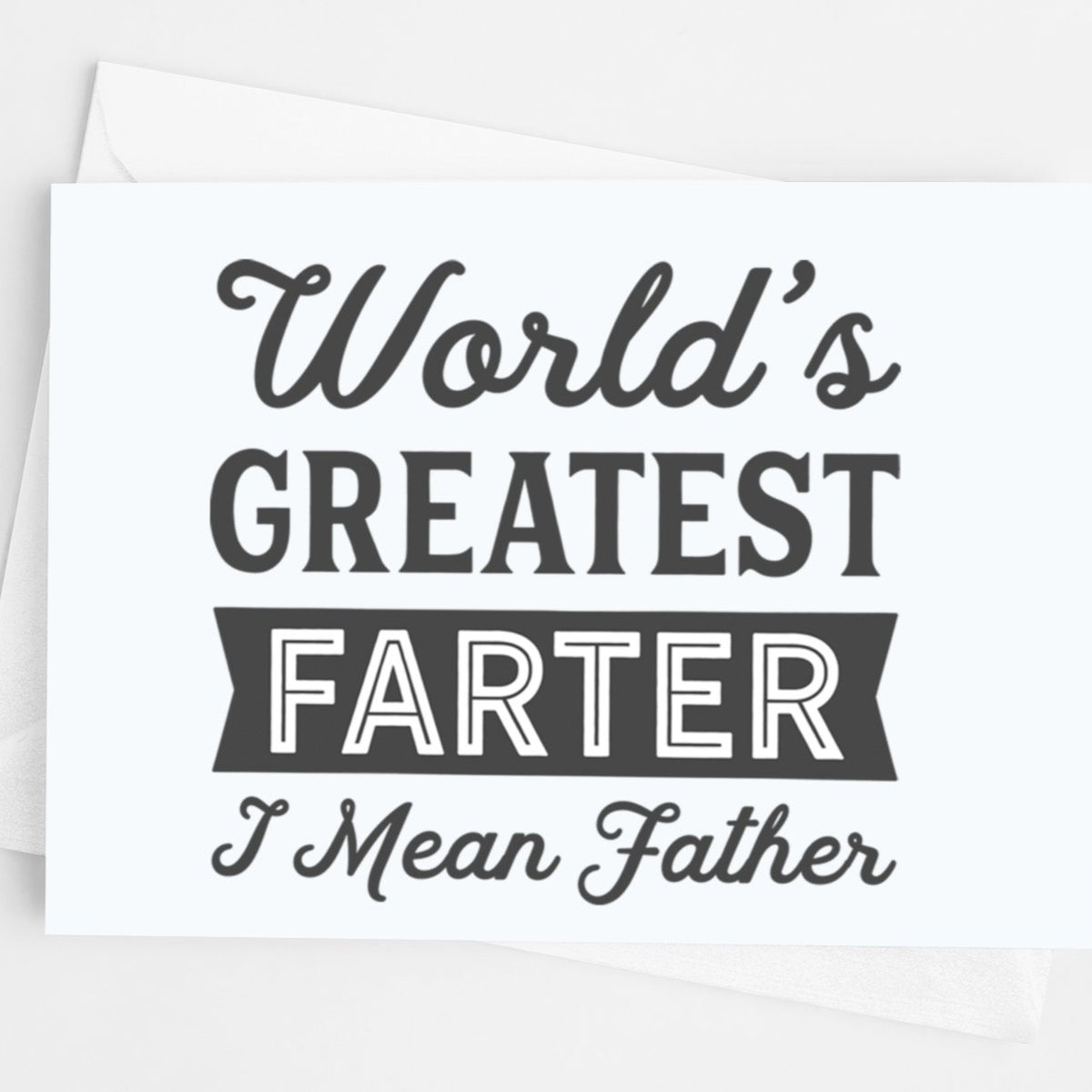 World's Greatest Farter Card - UntamedEgo LLC.